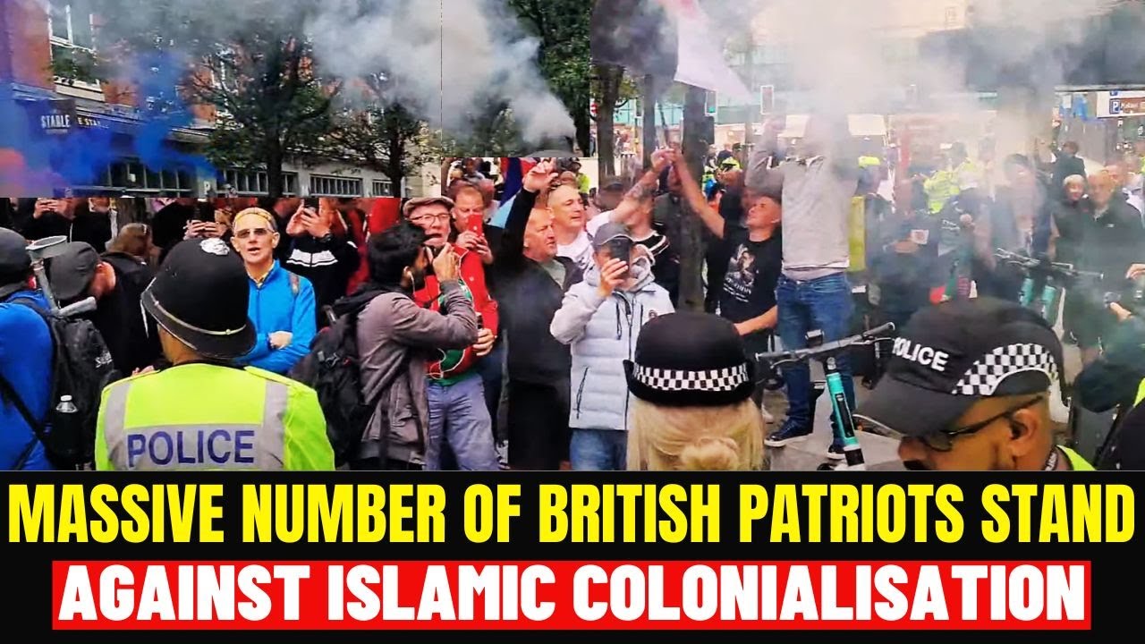 Thousands of British Patriots Gathered in Birmingham to Protest Against ...