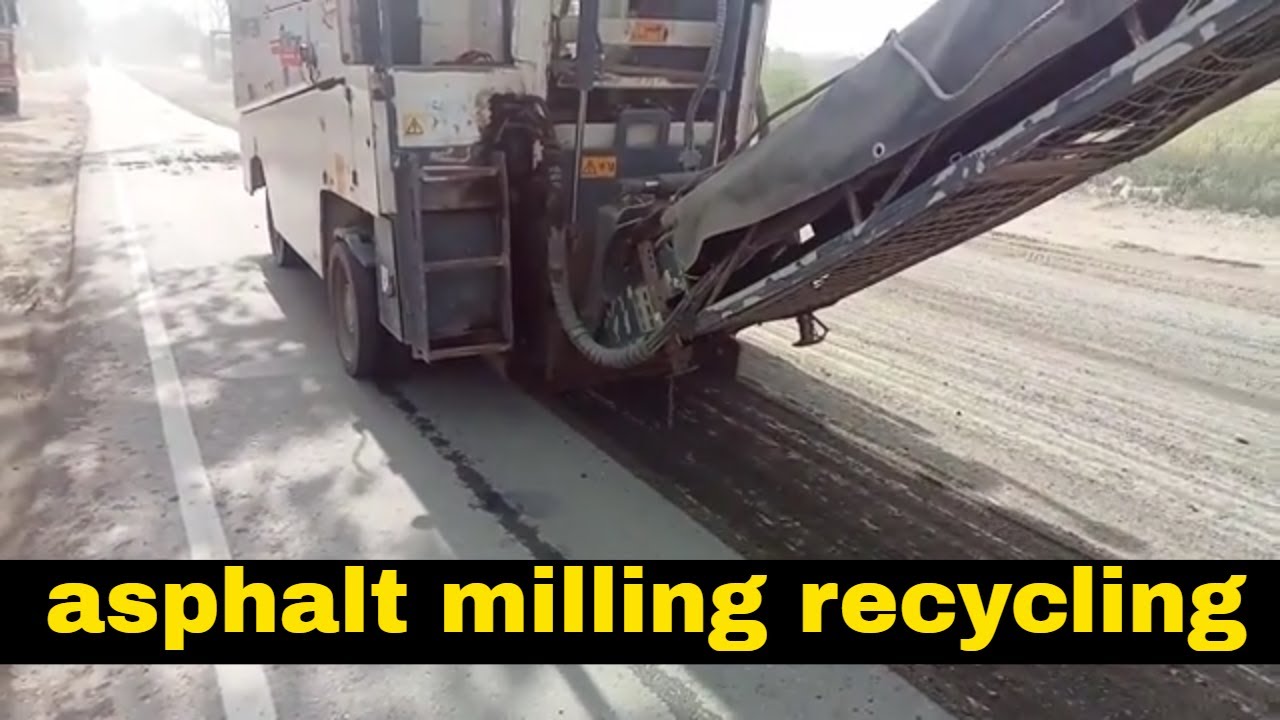 asphalt milling recycling | milling road work machine | civil field ...