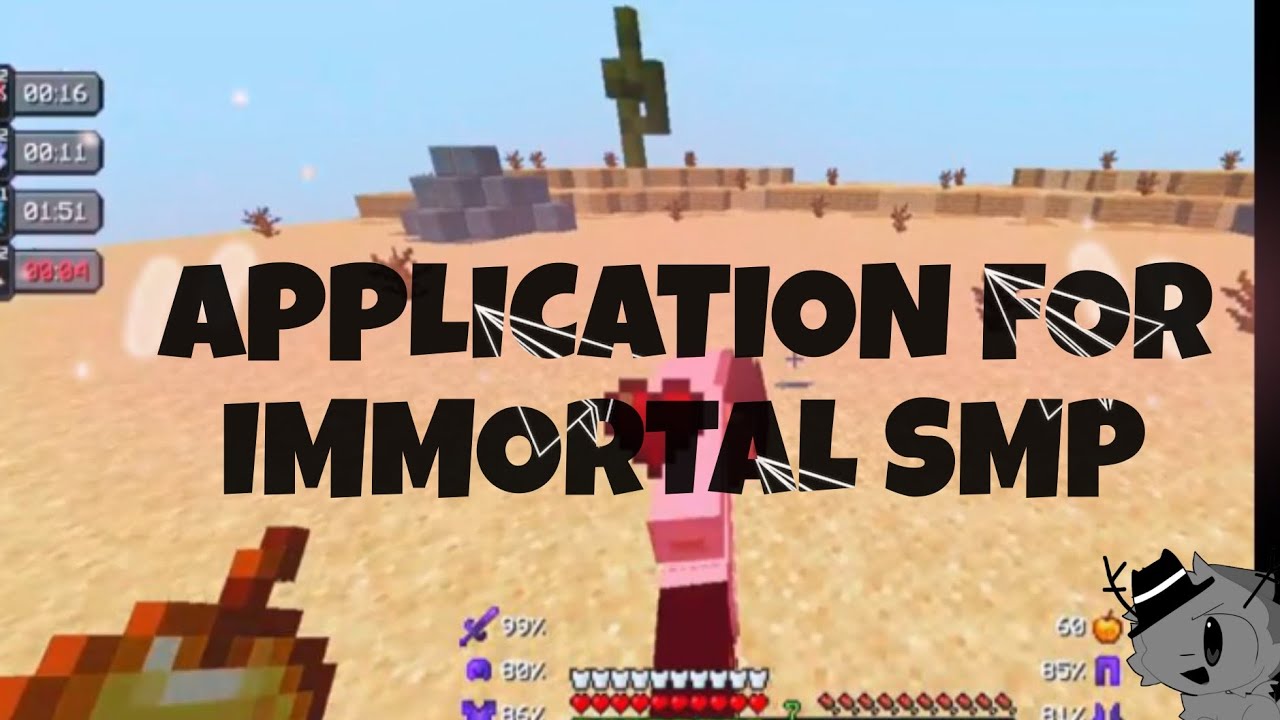 This Is My Application For Immortal SMP ! How I Joined This Watch Till ...