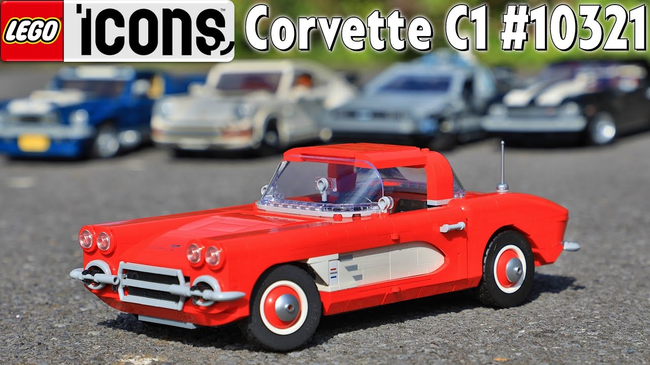 LEGO CHEVROLET CORVETTE C1 #10321 : A la fin, c'est la rouge qui gagne ...