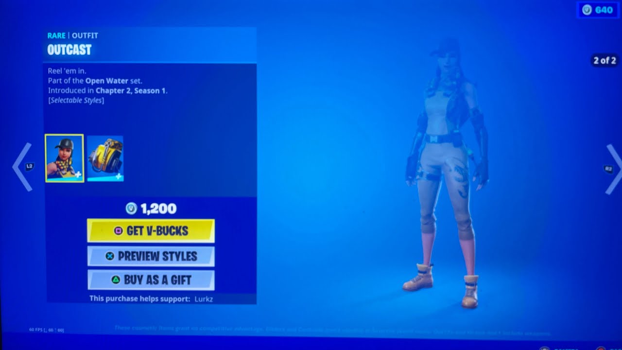 RARE OUTCAST SKIN Is Back! - YouTube