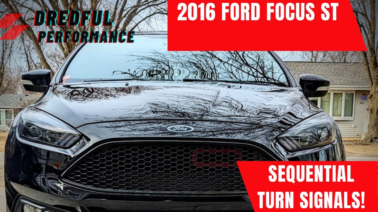 2013 - 2018 Ford Focus Sequential Turn Signals - How-To - YouTube