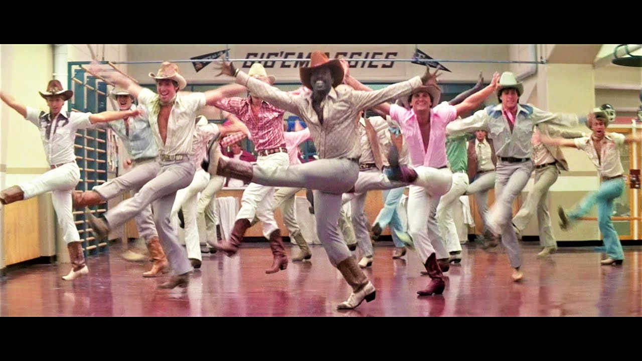 THE BEST LITTLE WHOREHOUSE IN TEXAS (1982) Clip - The Aggie Song (dance ...