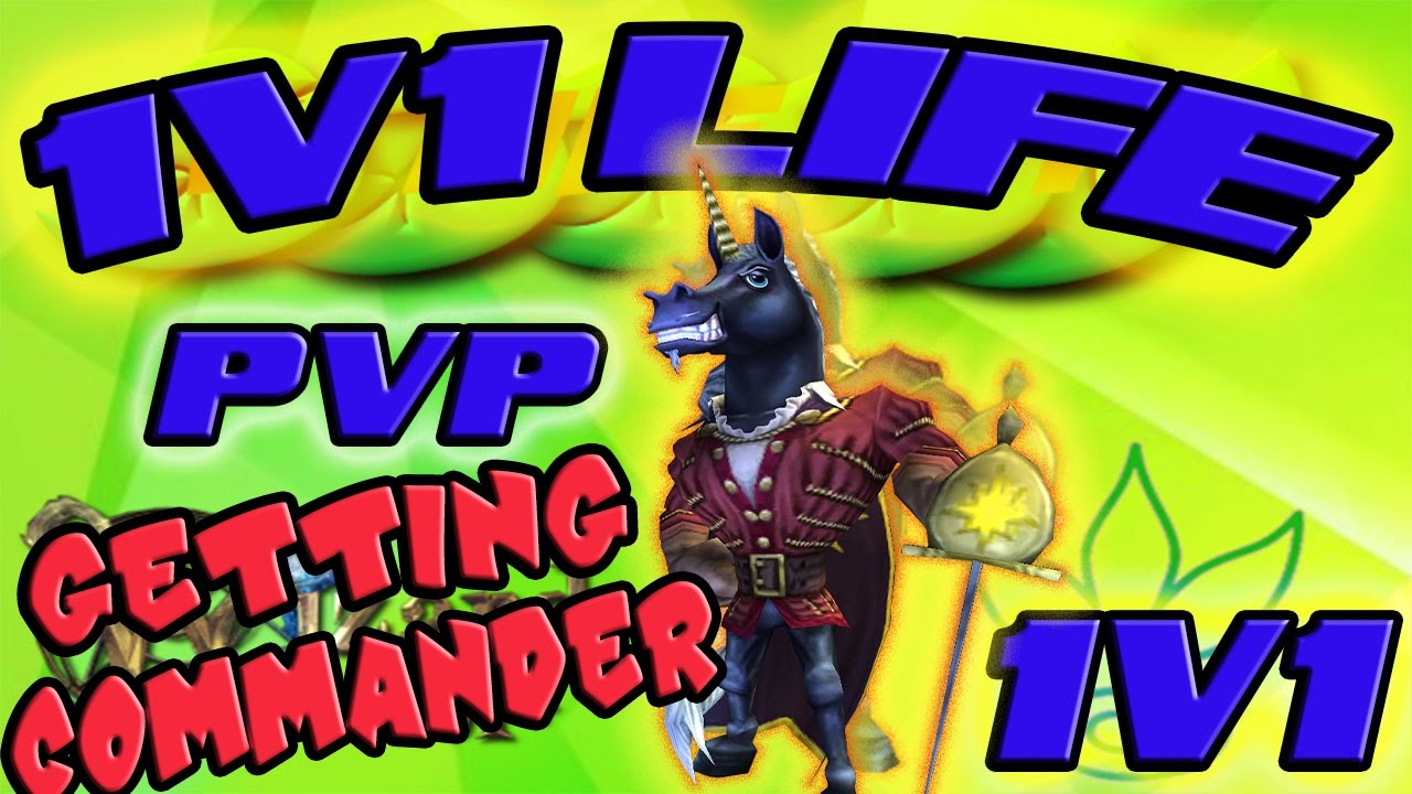Wizard101 Life PvP Getting Commander! Gear & Deck Setup, Magus Life PVP ...