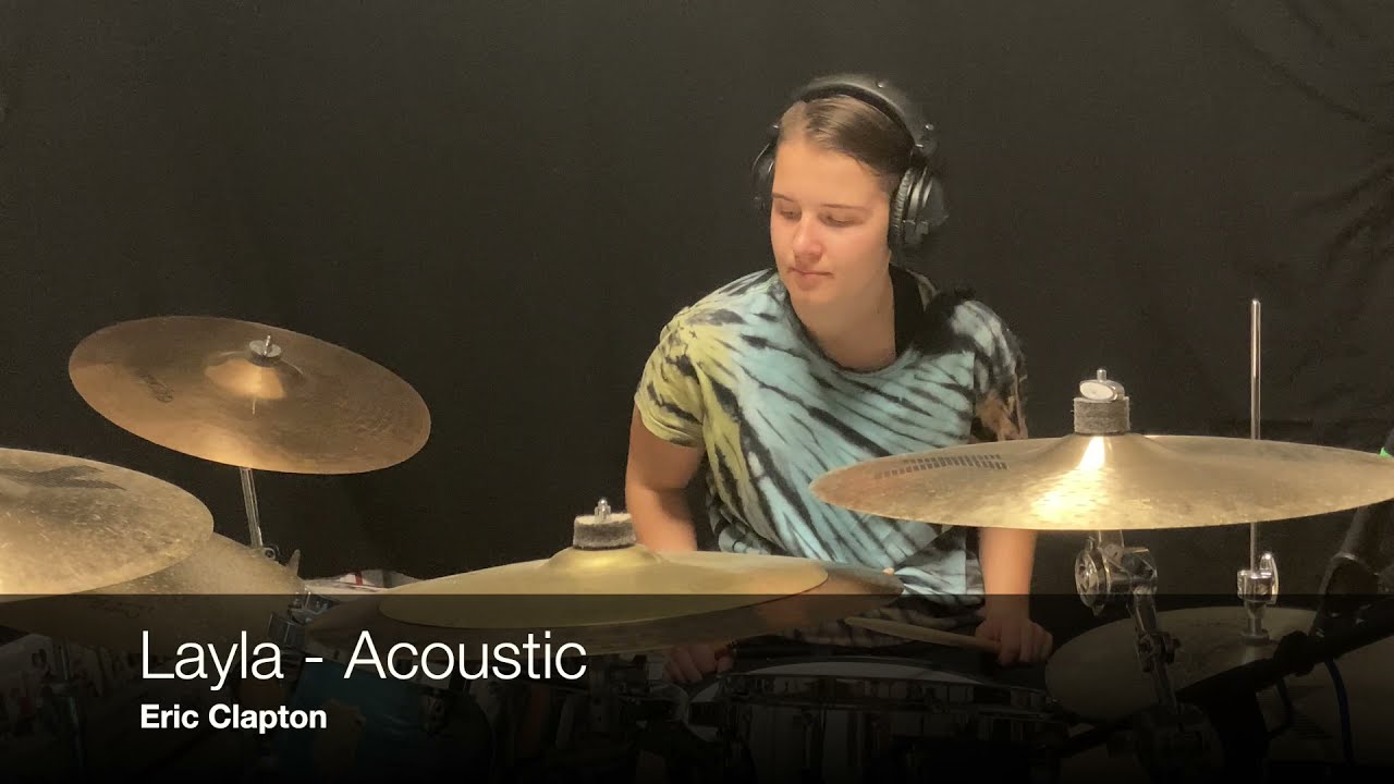 Layla Acoustic, Eric Clapton - Drum Cover - YouTube