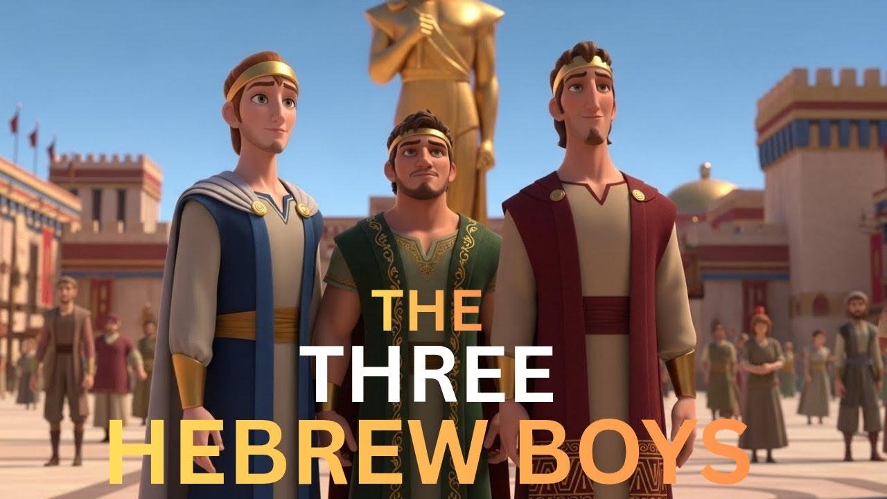 The Three Hebrew Boys| Shadrach, Meshach and Abednego Story| Bible ...