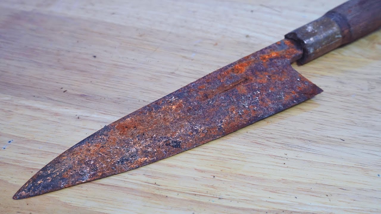 The Journey of Reviving a Japanese Knife Abandoned for 20 Years - YouTube