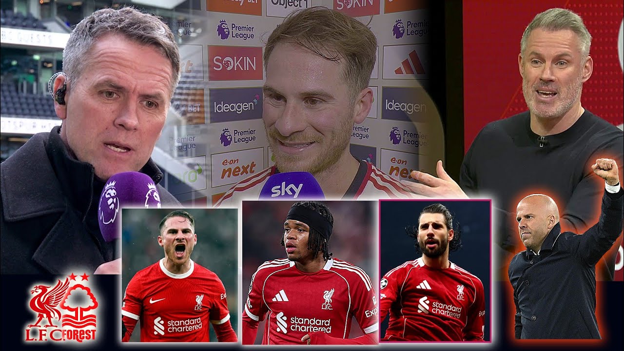 Forest vs Liverpool 0-1 Mac Allister Last Minute Crazy Goal 🔥| Jamie ...