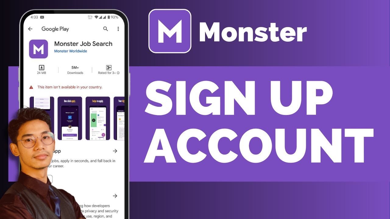 How To Sign Up On Monster Jobs ! - YouTube