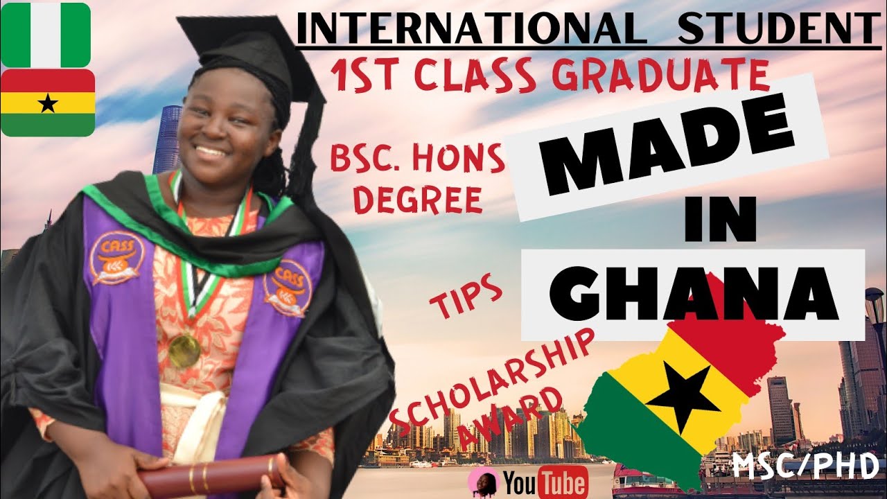 FIRST CLASS🎓 GRADUATE IN GHANA🇬🇭||HOW TO BECOME A FIRST CLASS STUDENT📚 ...