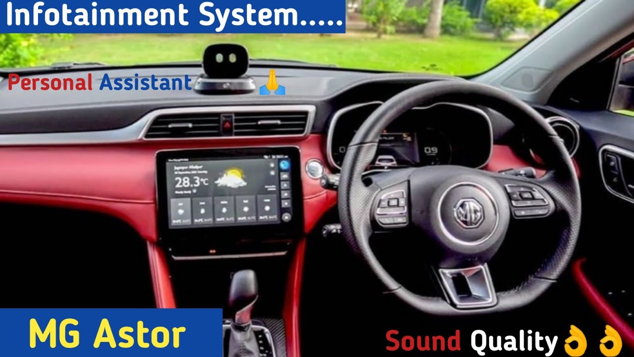 MG Astor Infotainment System |Astor Music System |Rishabh - YouTube