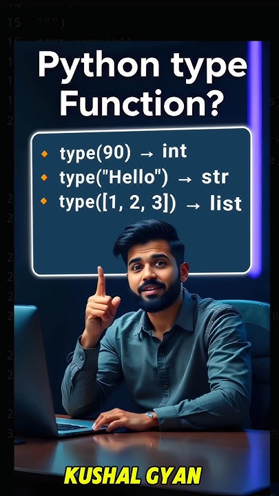 Type Function In Python Explained In Hindi Type Function In Python Python Type Function