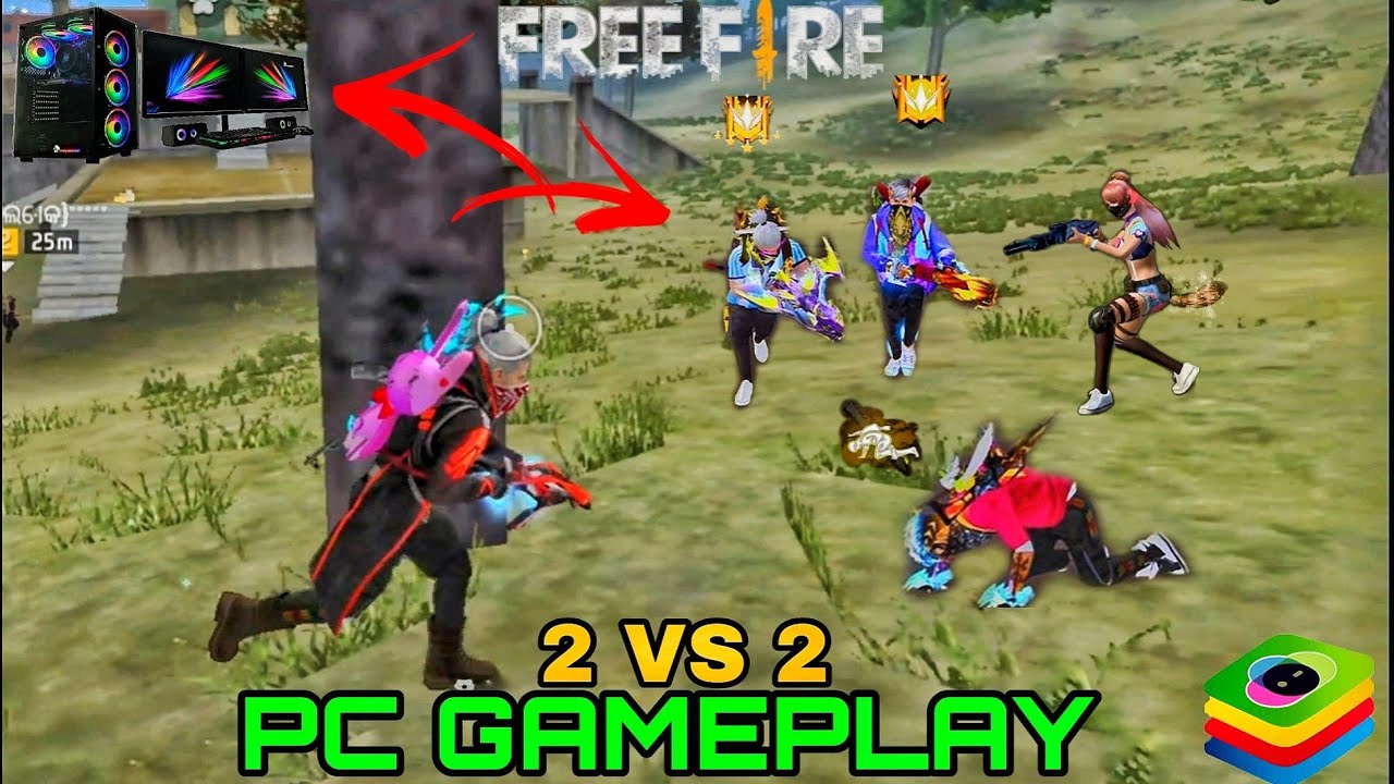 FREE FIRE PC GAMEPLAY || GARENA FREE FIRE 🔥 || - YouTube