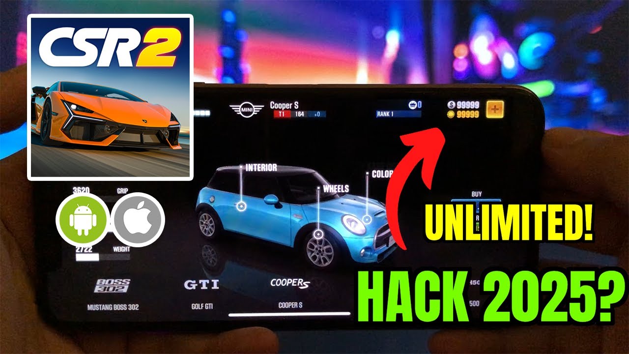 CSR Racing 2 HACK/MOD - How To Hack Gold and Money in CSR 2 IOS/ANDROID ...
