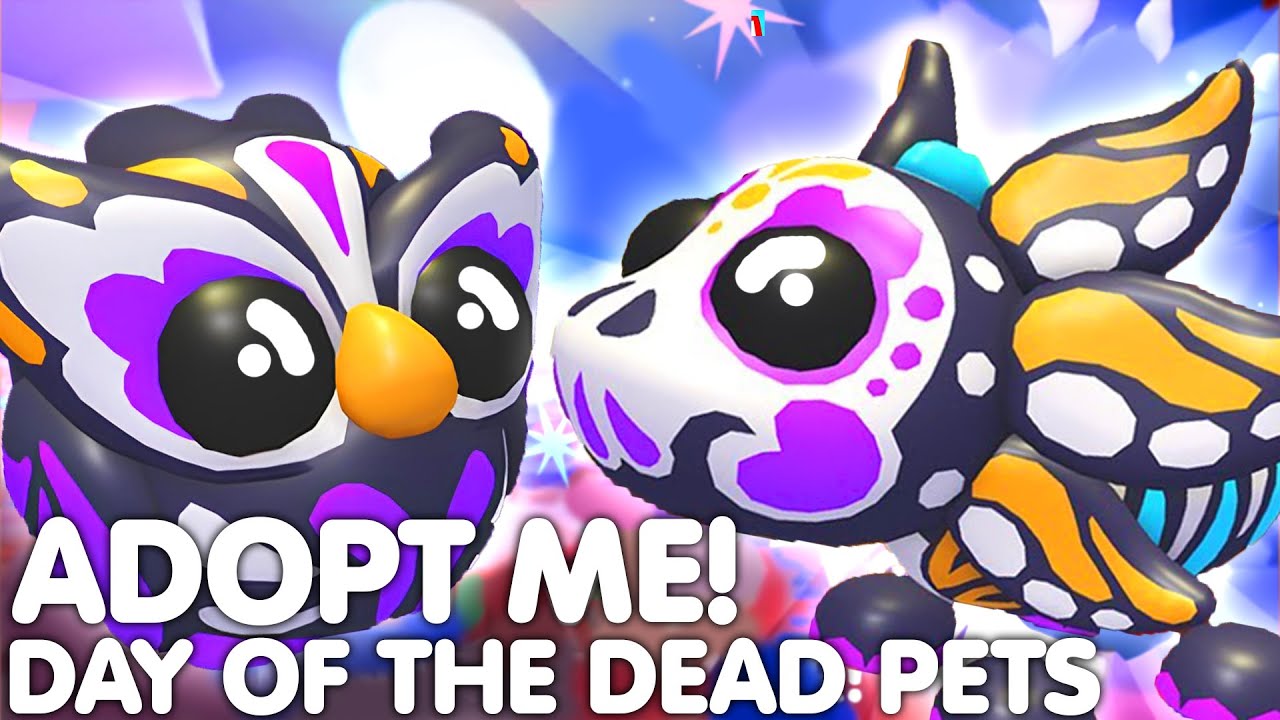 🤩HOW TO GET ALL 3 NEW DAY OF THE DEAD PETS IN ADOPT ME!😱 ALL NEW PETS ...