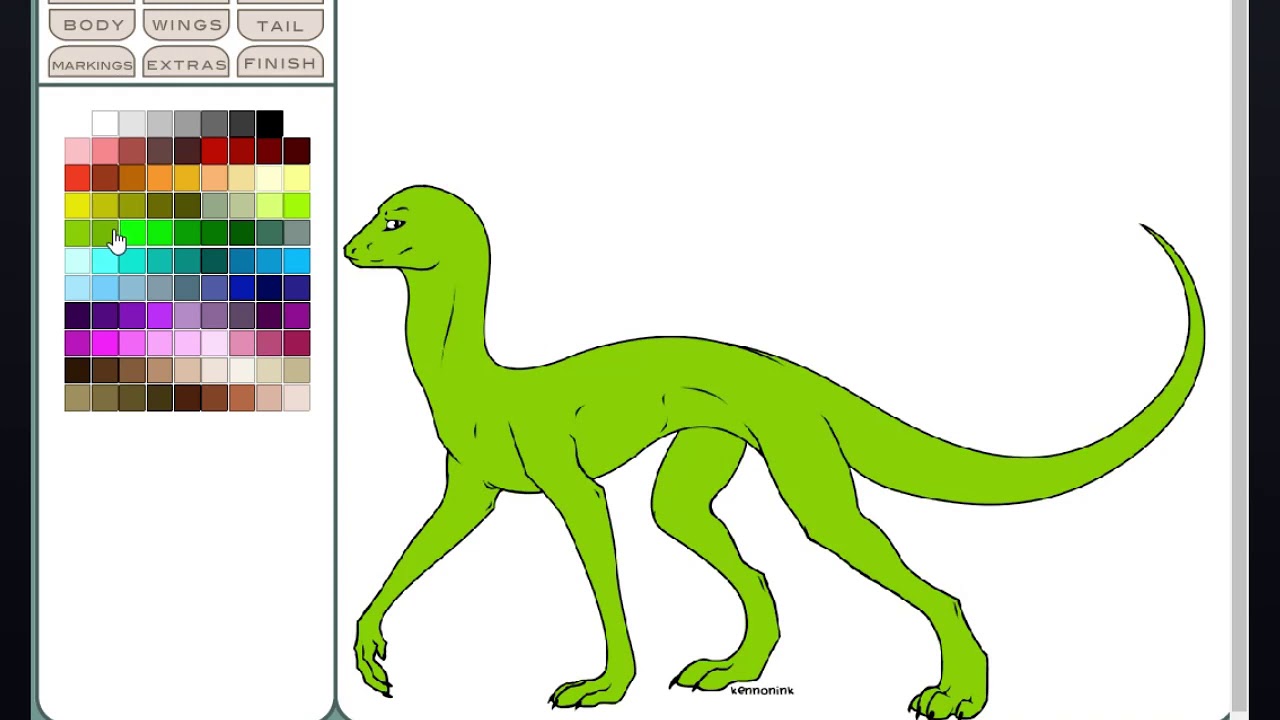 create a dragon 2.0 by pidgepudge - YouTube