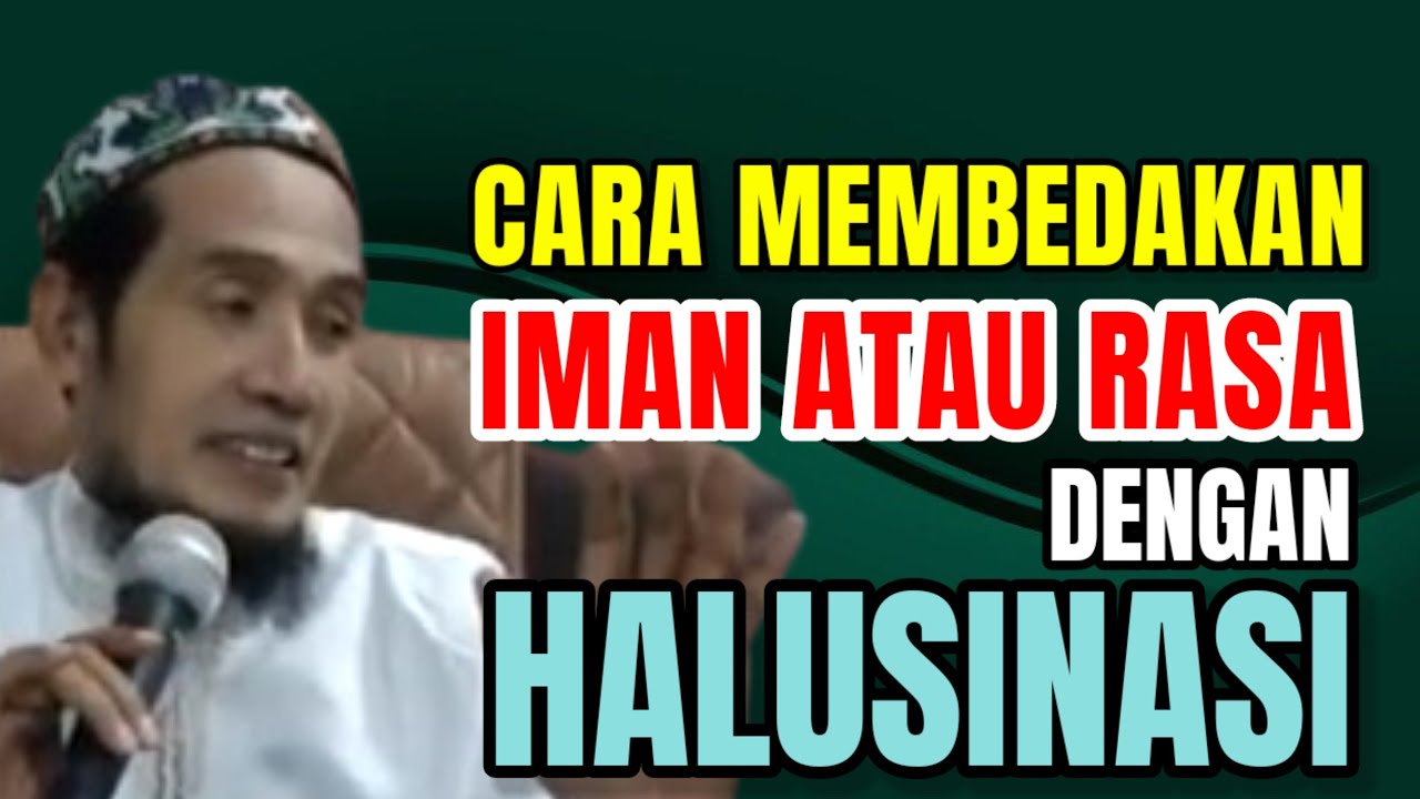 MUKHLASON ROSYID 💥 BAGAIMANA CARA MEMBEDAKAN IMAN ATAU RASA DENGAN ...