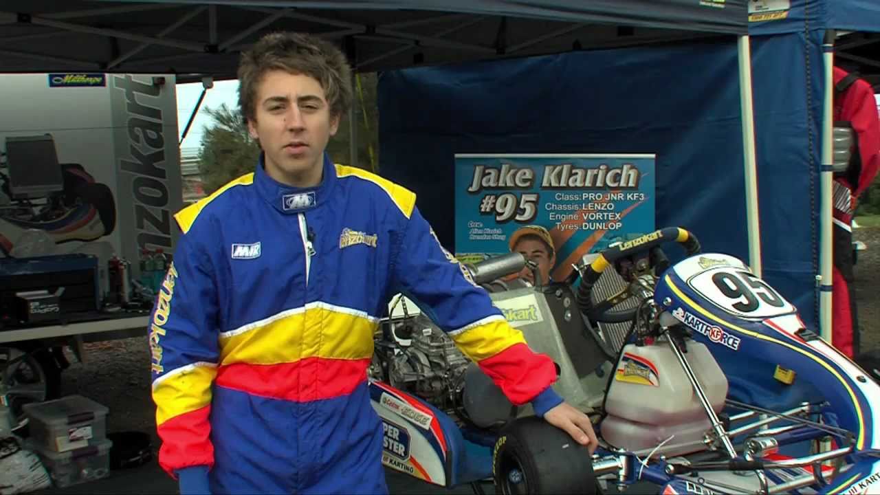 Jake Klarich explains about a Pro Junior (KF3) kart - YouTube