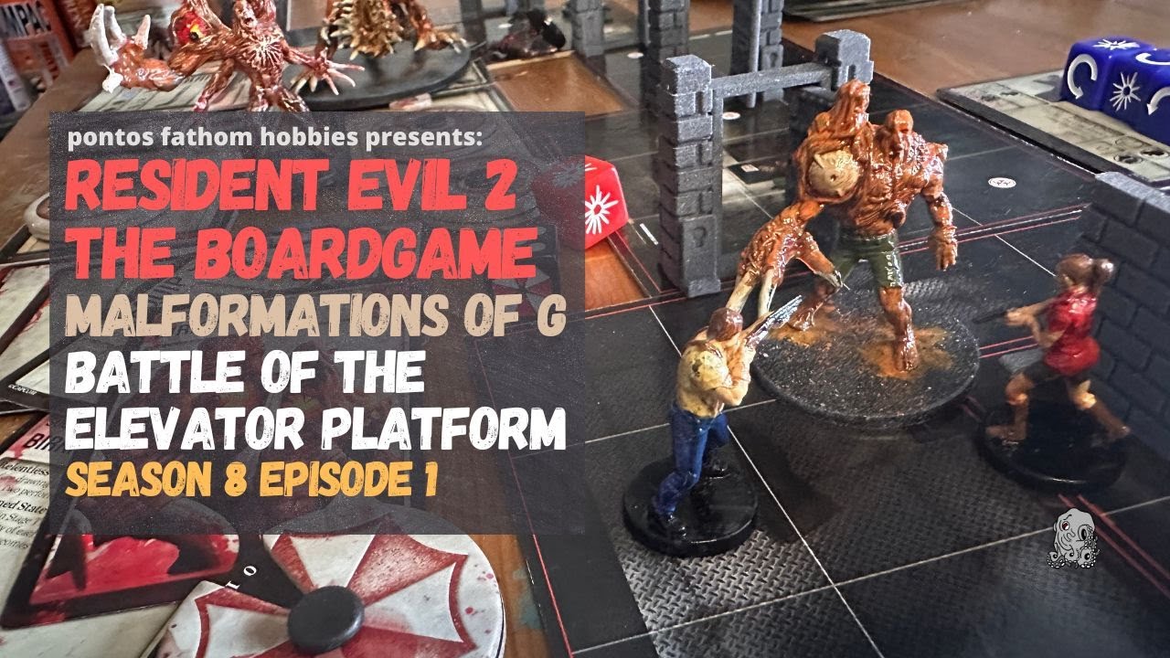 Resident Evil 2 Boardgame S8E1 - Battle of The Elevator Platform ...
