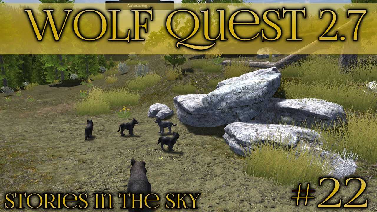 A Dream of a Lone Wolf and Her Pups 🐺 Wolf Quest 2.7 - Stories in the ...