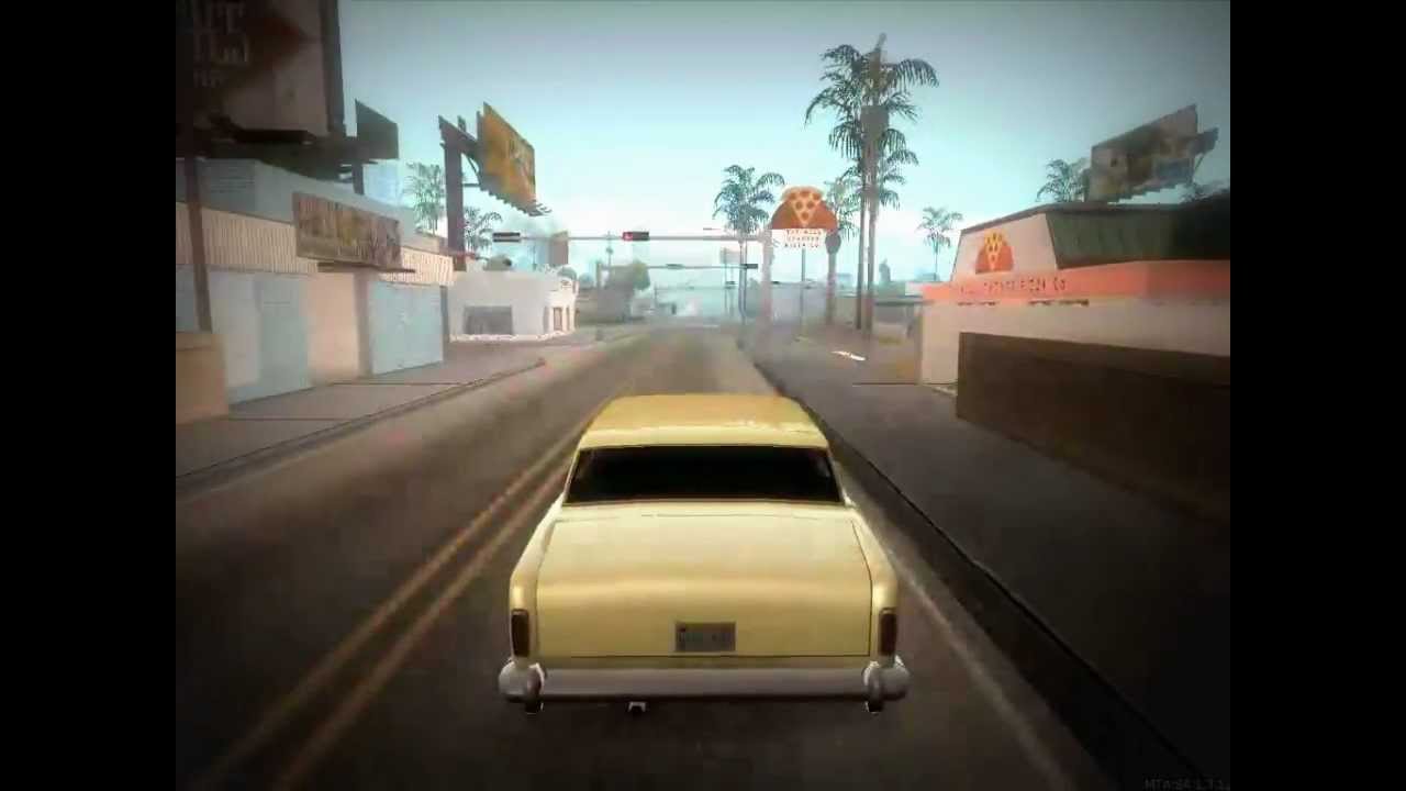 GTA(MTA): San Andreas with ENB Series - YouTube