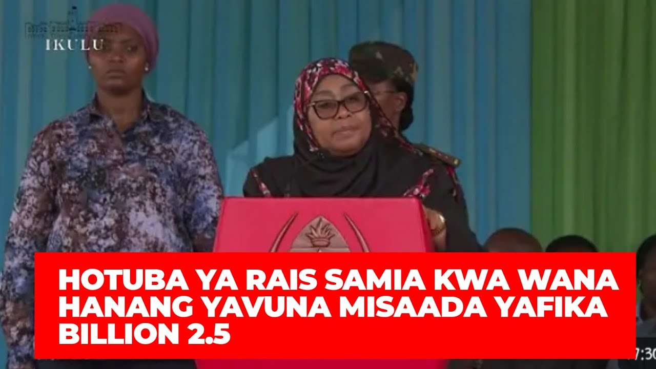 HOTUBA YA RAIS SAMIA: WALIOPOTEZA MAKAZI KATESH HANANG KUJENGEWA NYUMBA ...