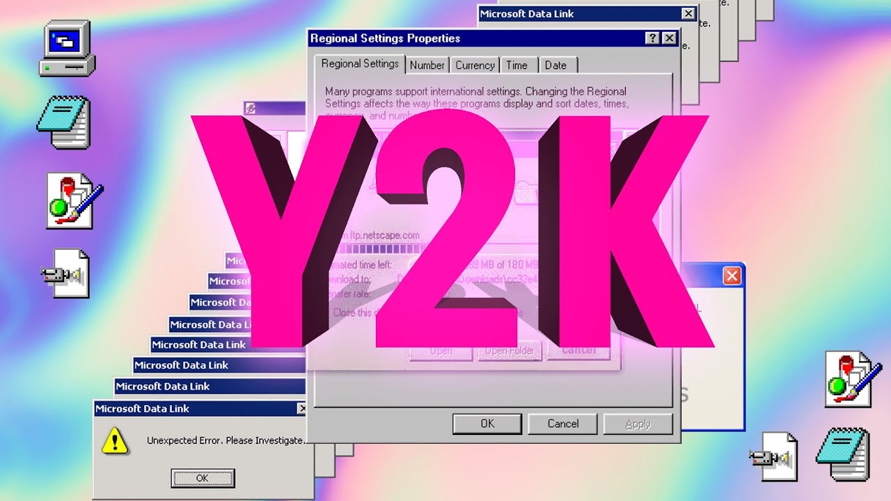 Mellenium Bug Y2K 2000 - YouTube