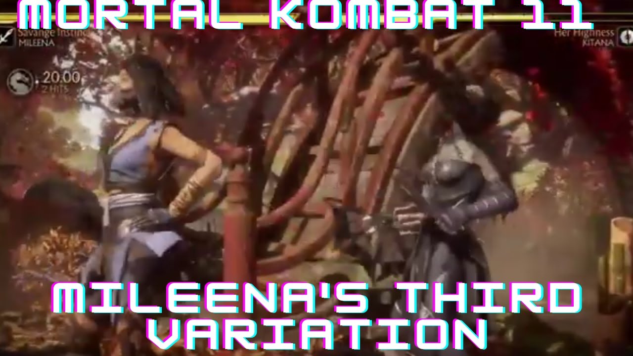 ARMADILLO ROLL MILEENA! Mortal Kombat 11: MIleena's Third Variation ...