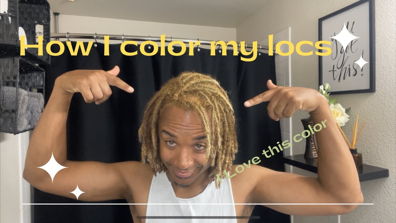 INCREDIBLE RESULTS | How I Dye My Locs Blonde | Loc Dye Routine | My ...