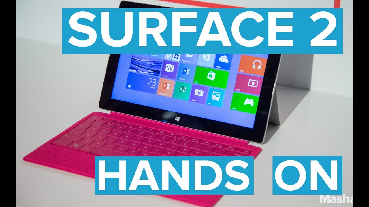 Microsoft Surface 2: Hands On - YouTube