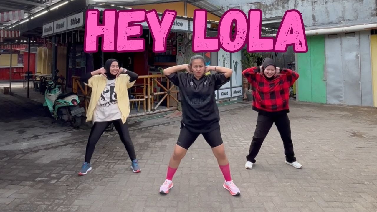 HEY LOLA | TIKTOK VIRAL | IMD ZUMBA BY AK - YouTube