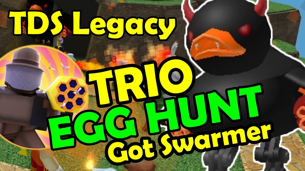 tds legacy Getting Swarmer TRIO Egg Hunt - YouTube