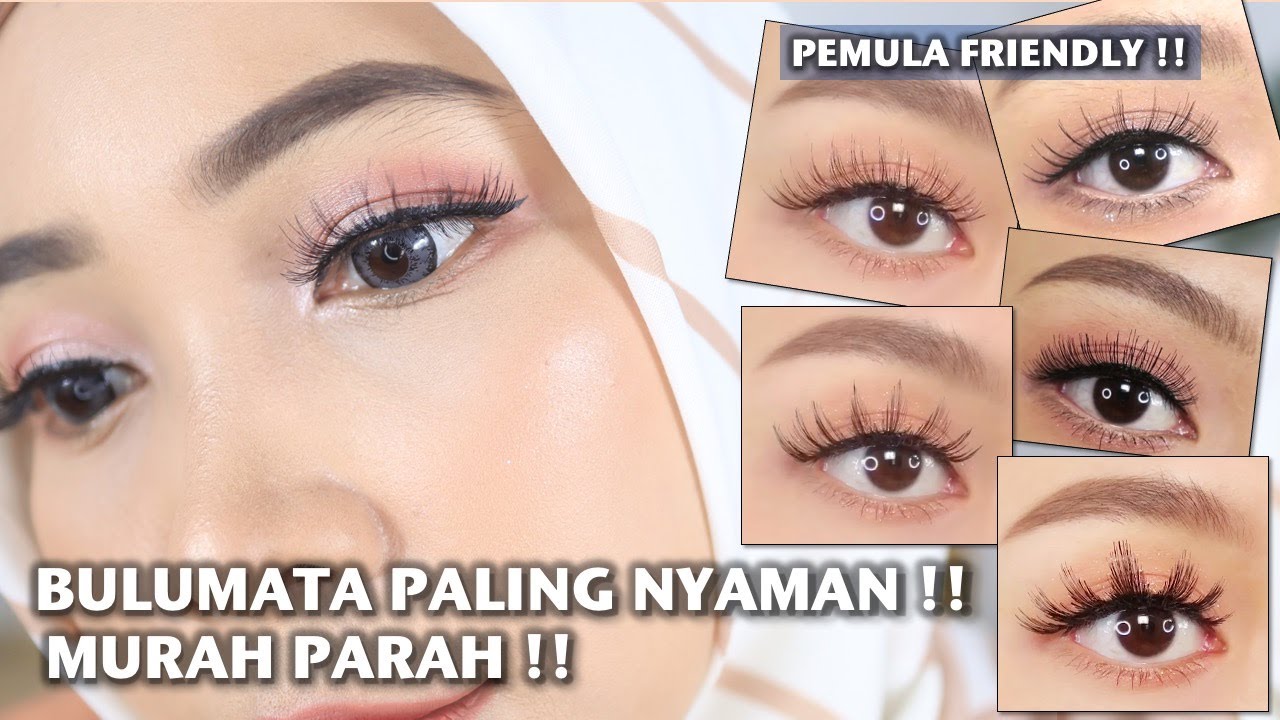 TUTORIAL BULUMATA PEMULA || CUMA 10RIBUAN SUPER NYAMAN GRATIS LEM | QEYS.BEAUTY - YouTube