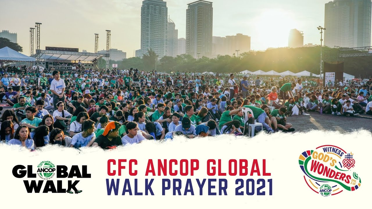 ANCOP Global Walk Prayer 2021 - YouTube