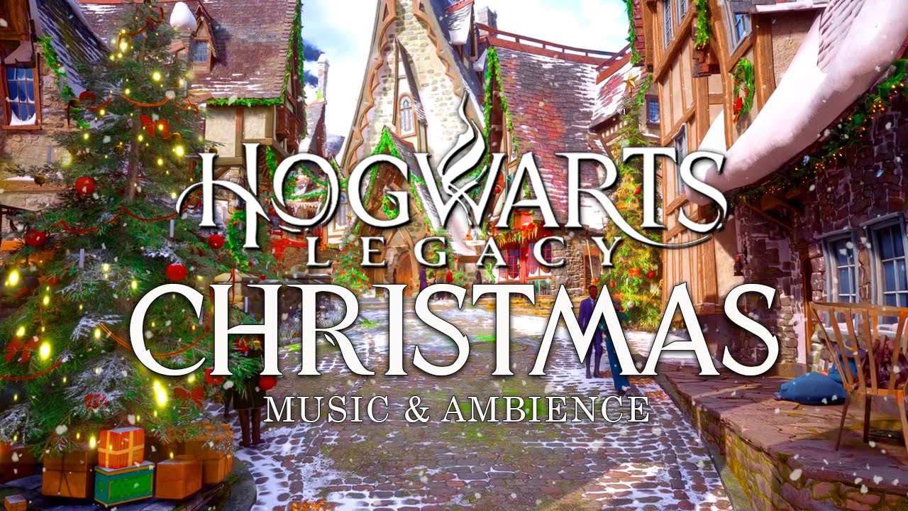 Hogwarts Legacy - Christmas at Hogsmeade - Calming Harry Potter Music ...