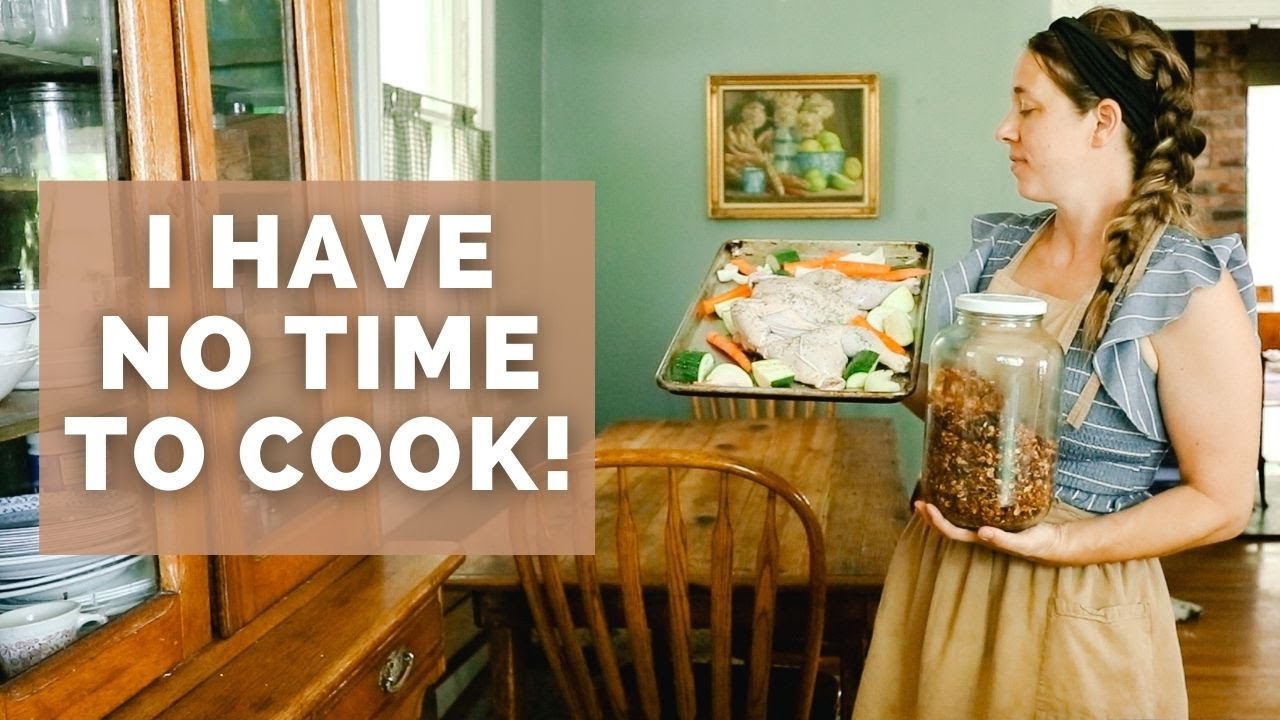From scratch meals 3 times a day - YouTube