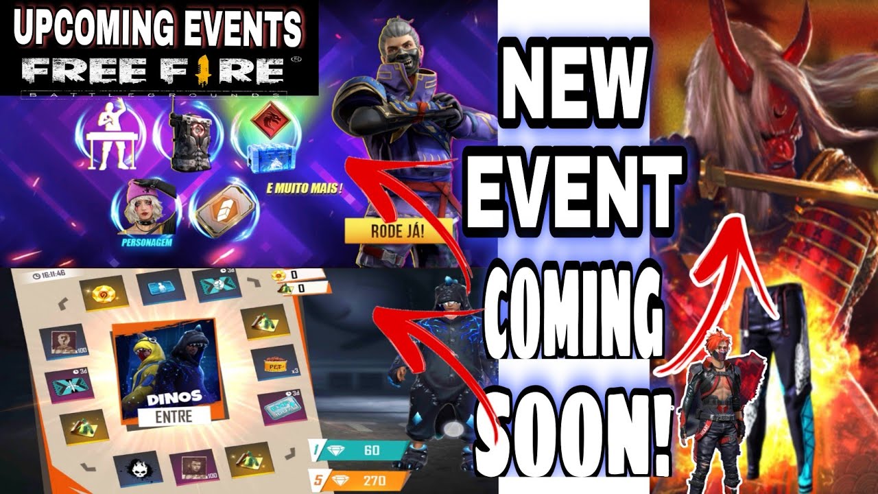 FREE FIRE NEW UPDATE | NEW UPCOMING EVENTS JANUARY 2021 IN FREE FIRE ...