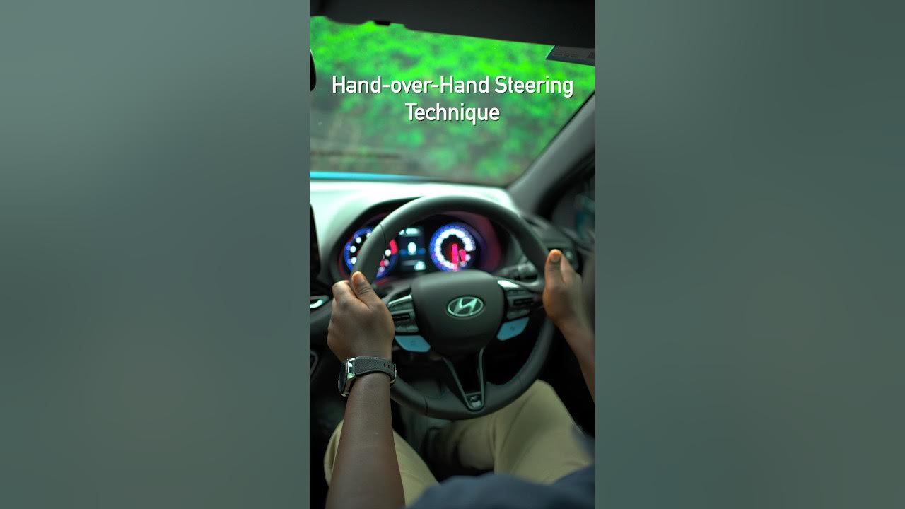Hand-Over-Hand Steering Technique - YouTube