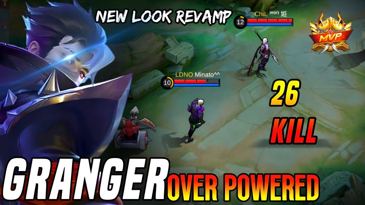26 Kills Revamp Granger Broken Cdr - Build Top Global Granger Gameplay ...