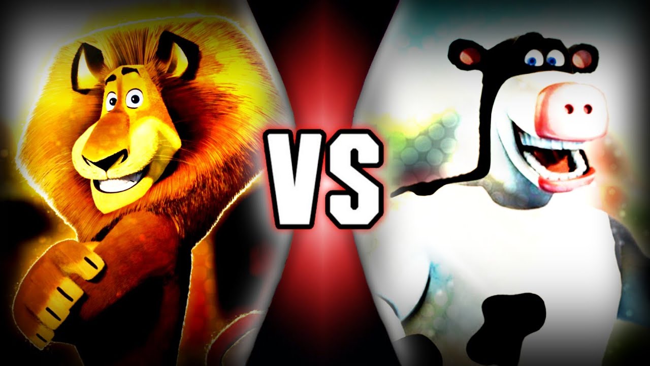 Fanmade Death Battle Trailer:Otis the Cow vs Alex the Lion(Barnyard ...