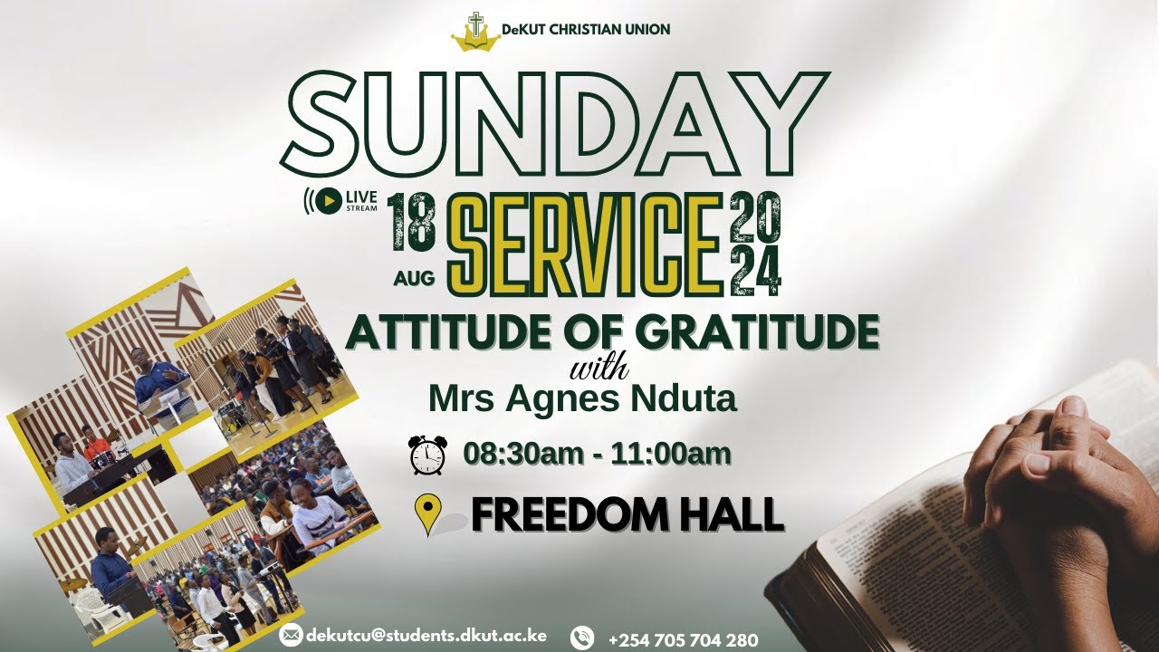 18TH AUGUST 2024 SUNDAY SERVICE - YouTube