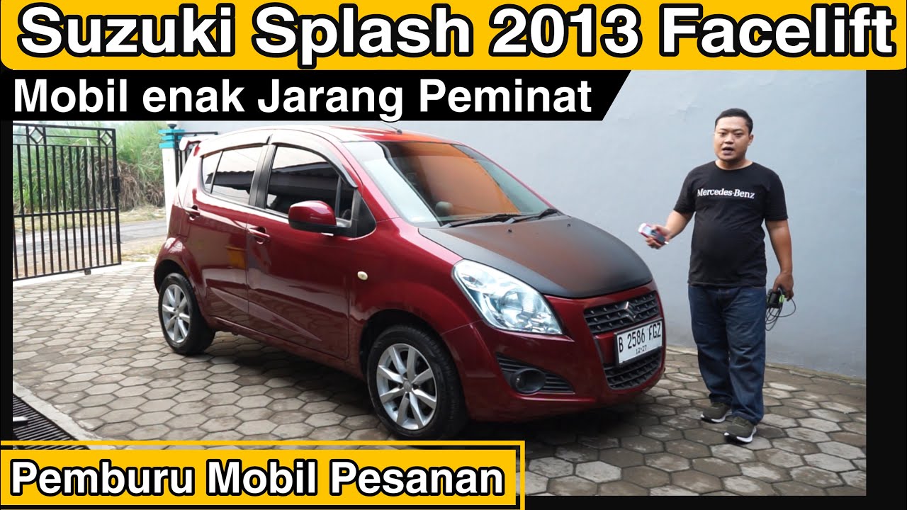 Suzuki Splash 2013 AT ~ Mobil enak Jarang Peminat - YouTube