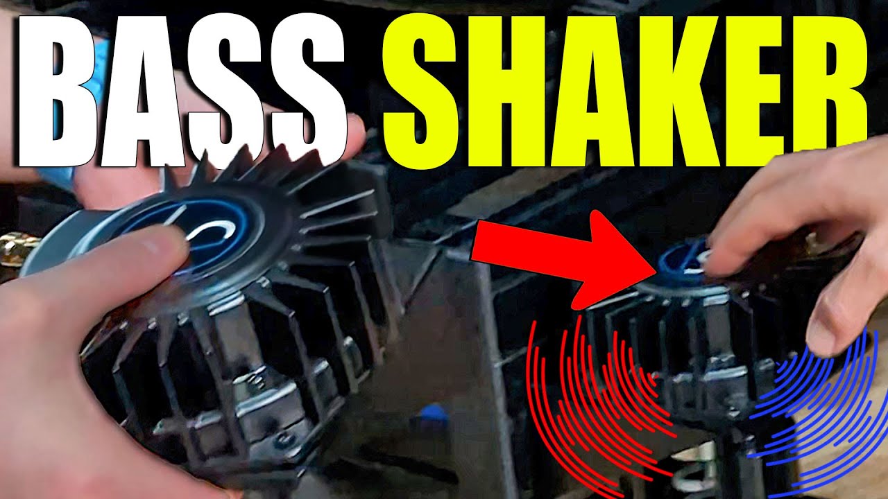 Montaggio & LIVE REACTION al KIT di bass shaker SLIP ANGLE (NON POSSO ...