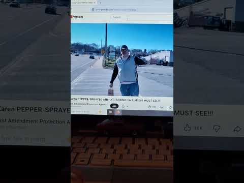 Male Karen Gets The Pepper Spray 🌶 🙄