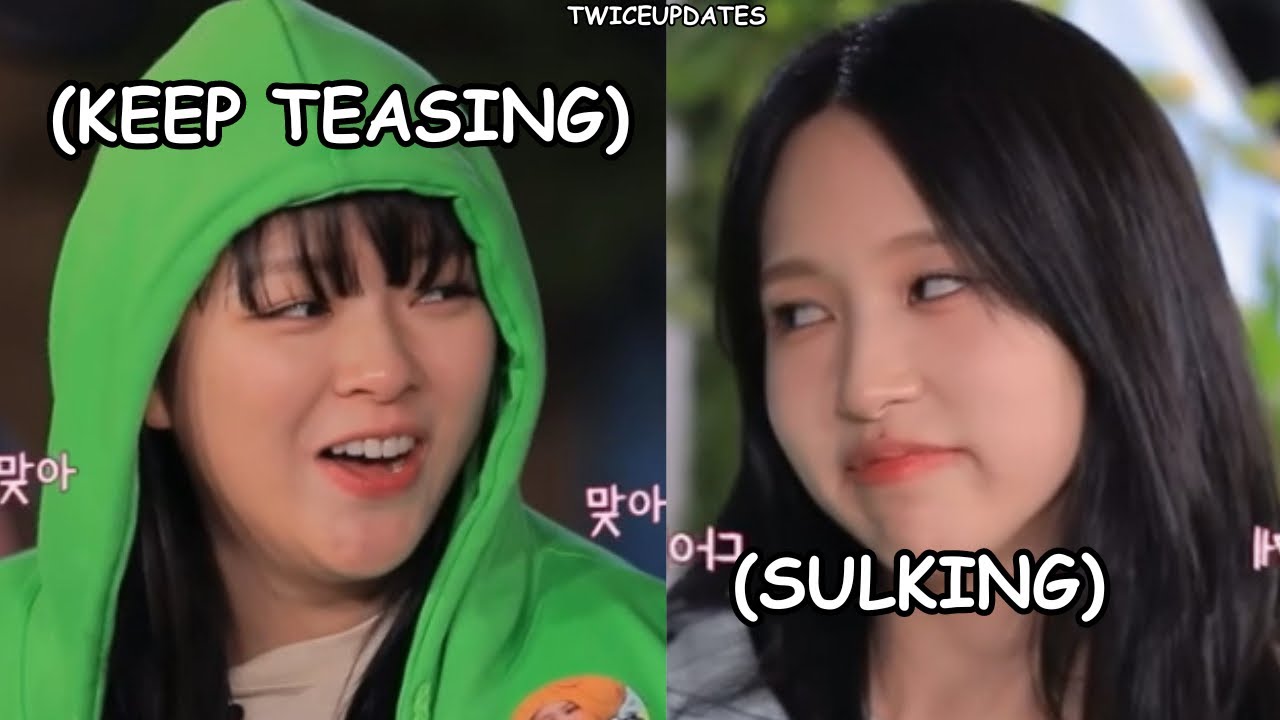 when mina wants to hear this to her twice member and then there’s ...