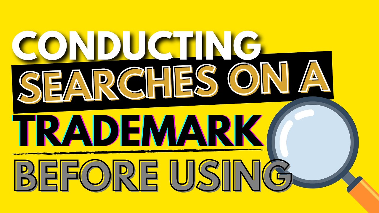 Jason Rosenblum - Conducting Searches on a Trademark Before Using - YouTube