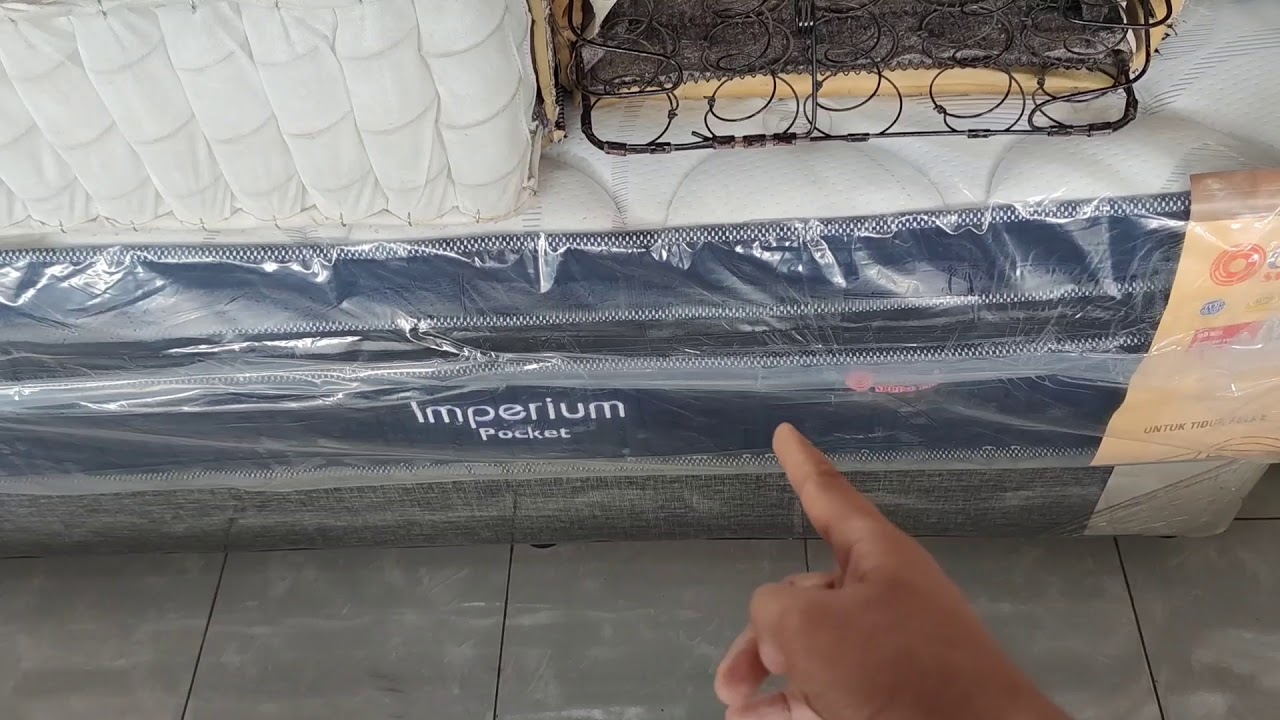 perbedaan kasur spring bed jenis pocket spring dan bonel spring - YouTube