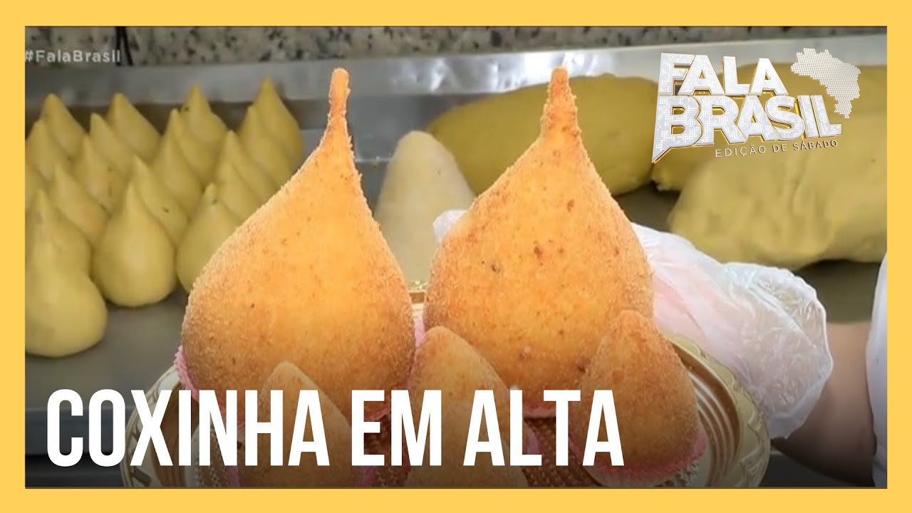 Coxinha entra na lista de 100 melhores comidas de rua do mundo - YouTube