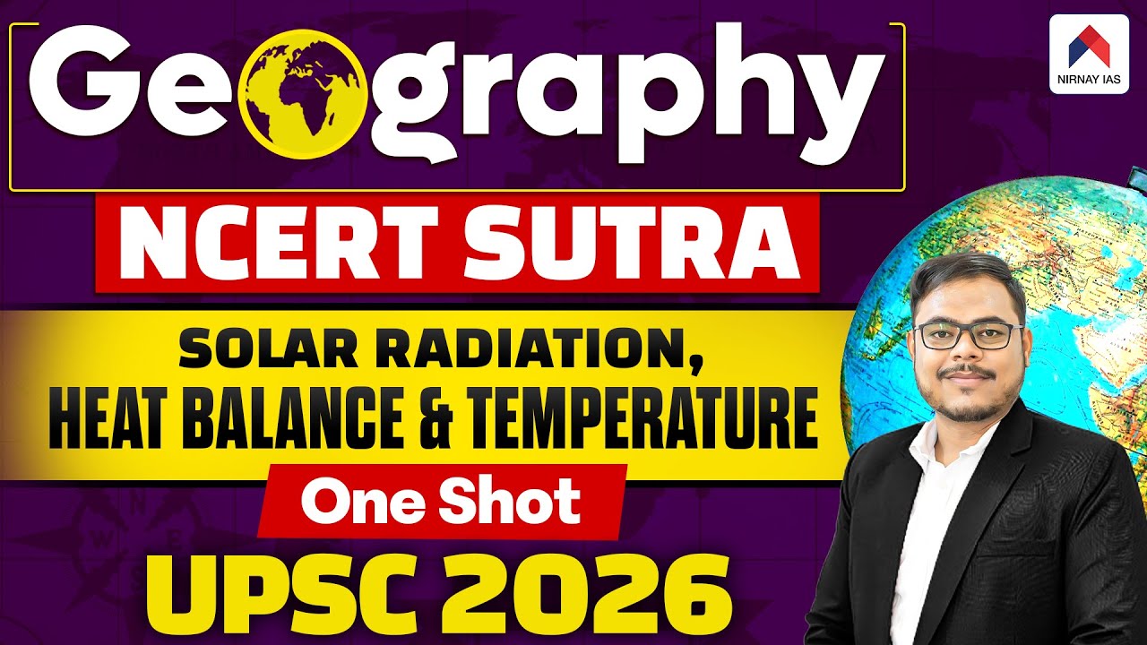 Solar Radiation, Heat Balance and Temperature Class 11 Geography One ...