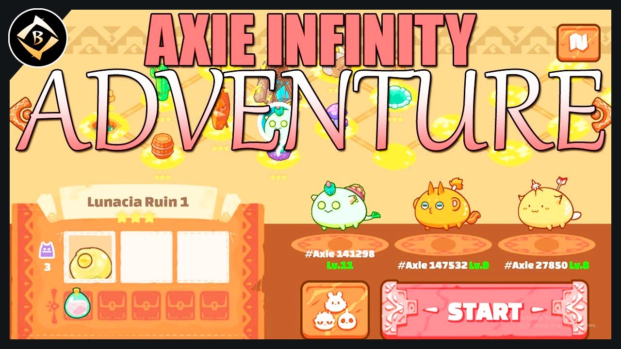 AXIE INFINITY ADVENTURE MODE - YouTube